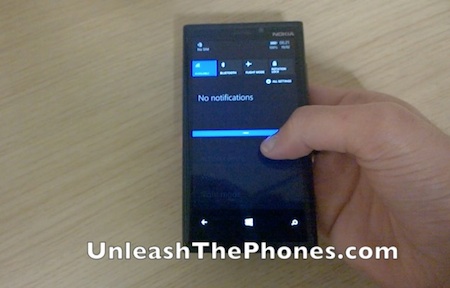 WP8.1 Action Center「參考」Android Quick Settings-ePrice.HK