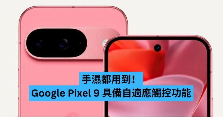 手濕都用到！Google Pixel 9 具備自適應觸控功能-ePrice.HK