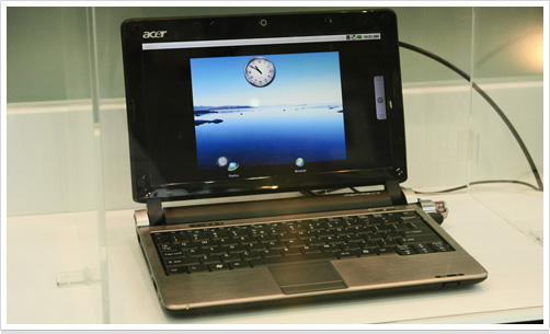 【Computex 2009】Acer Android Netbook 速報-ePrice.HK