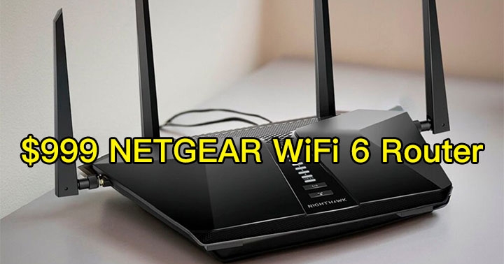 一連 5 日快閃優惠！網店 $999 入手 NETGEAR WiFi 6 Router-ePrice.HK